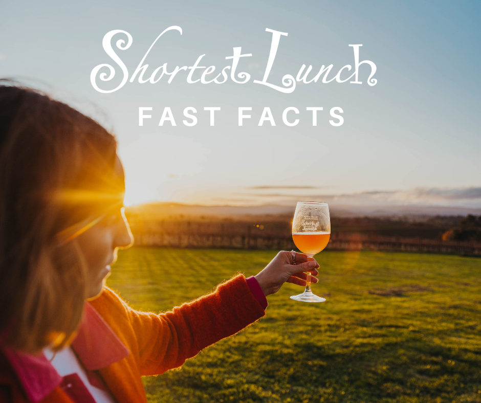 Shortest Lunch 2023 Fast Facts – Yarra Valley Smaller Wineries